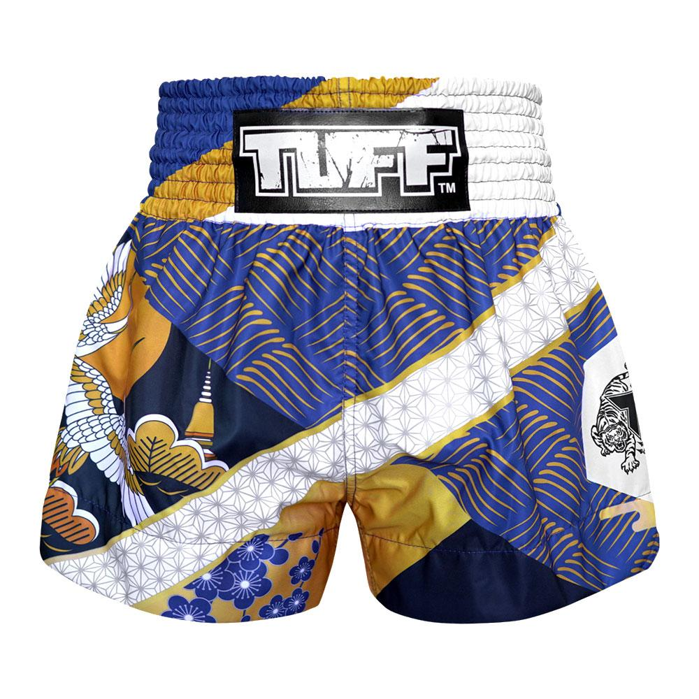 TUFF - 'Majestic Crane' Thai Boxing Shorts - TUFF Sport