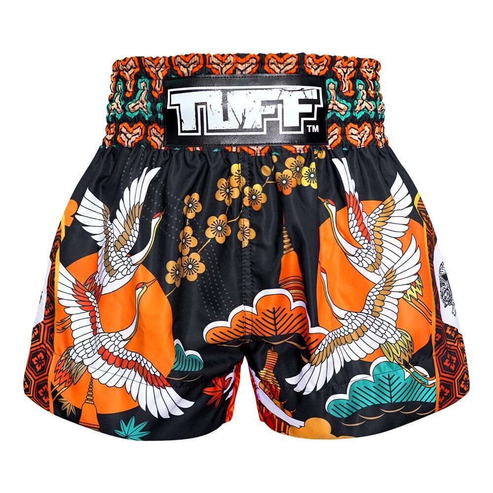 TUFF - 'Autumn Sunray' Thai Boxing Shorts - TUFF Sport